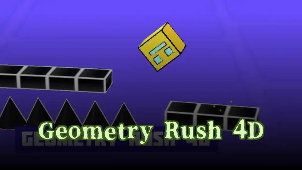 Geometry Rush 4D: Master Geometry Rush 4D on Sprunki Game